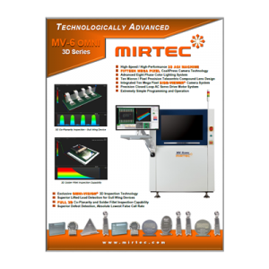 Mirtec AOI & SPI systems from Murray Percival Co